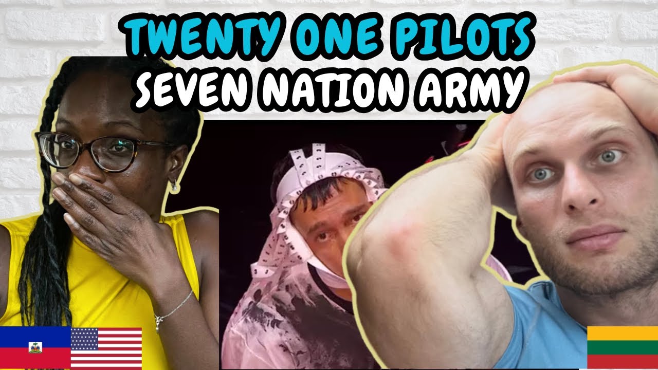 REACTION TO Twenty One Pilots - Seven Nation Army (Live at Rock & Roll ...