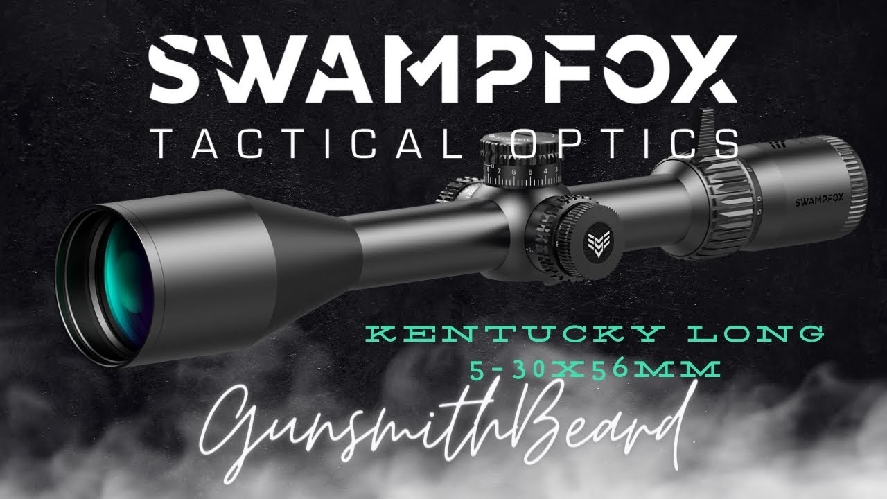SwampFox Tactical Optics: Kentucky Long 5-30x56mm Sharpshooter MOA ...