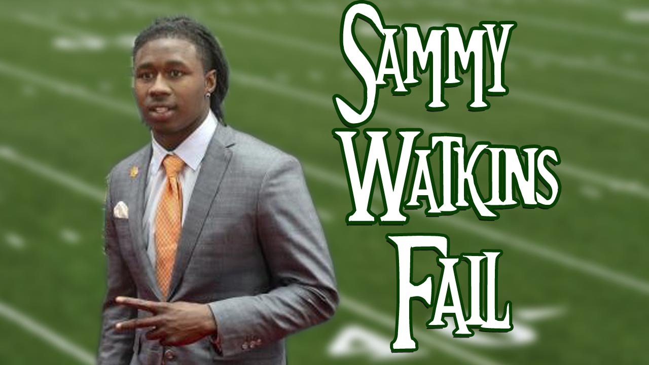 Sammy Watkins Celebrates Too Early Fail - YouTube
