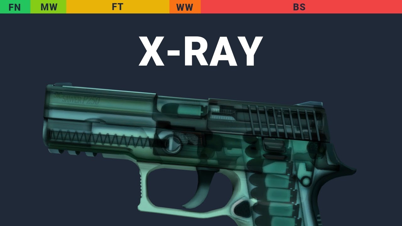 P250 X-Ray - Skin Float And Wear Preview - YouTube