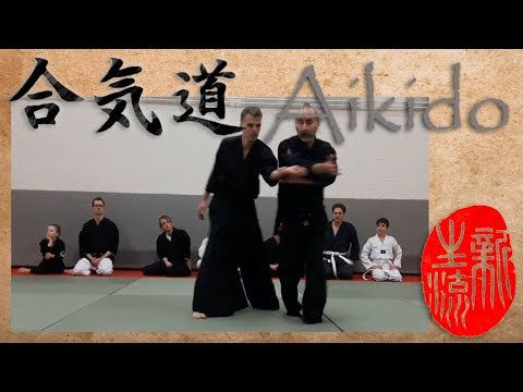 Aikido - Gyaku hanmi 3 ways - Basic - YouTube
