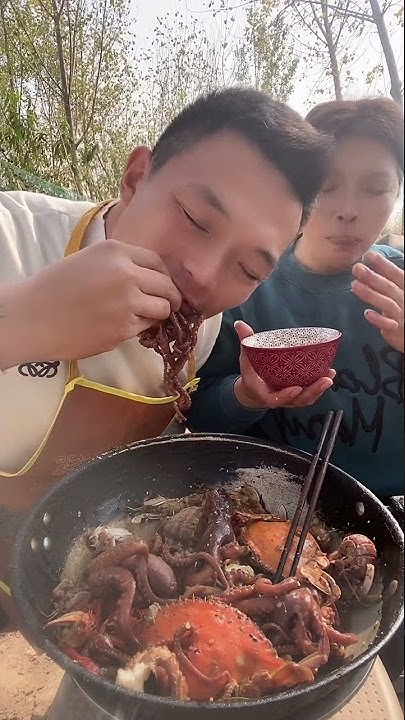 중국인은 해산물을 먹습니다 🦐🦀🦑 랍스터 게 문어 대왕 달팽이 귀중한 해산물 바다 바다의 맛있는 요리 64 Youtube