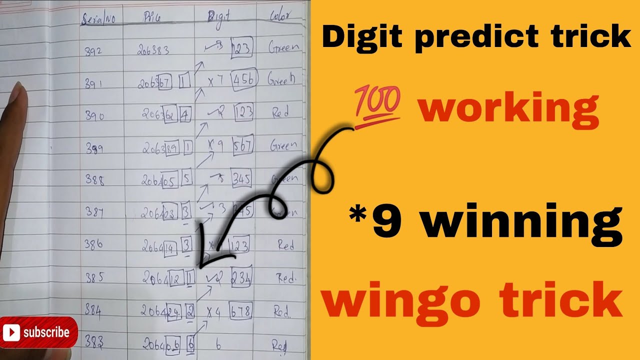 WinGo trick | Number predicting trick 100% working 😳 | No loss | DONT ...
