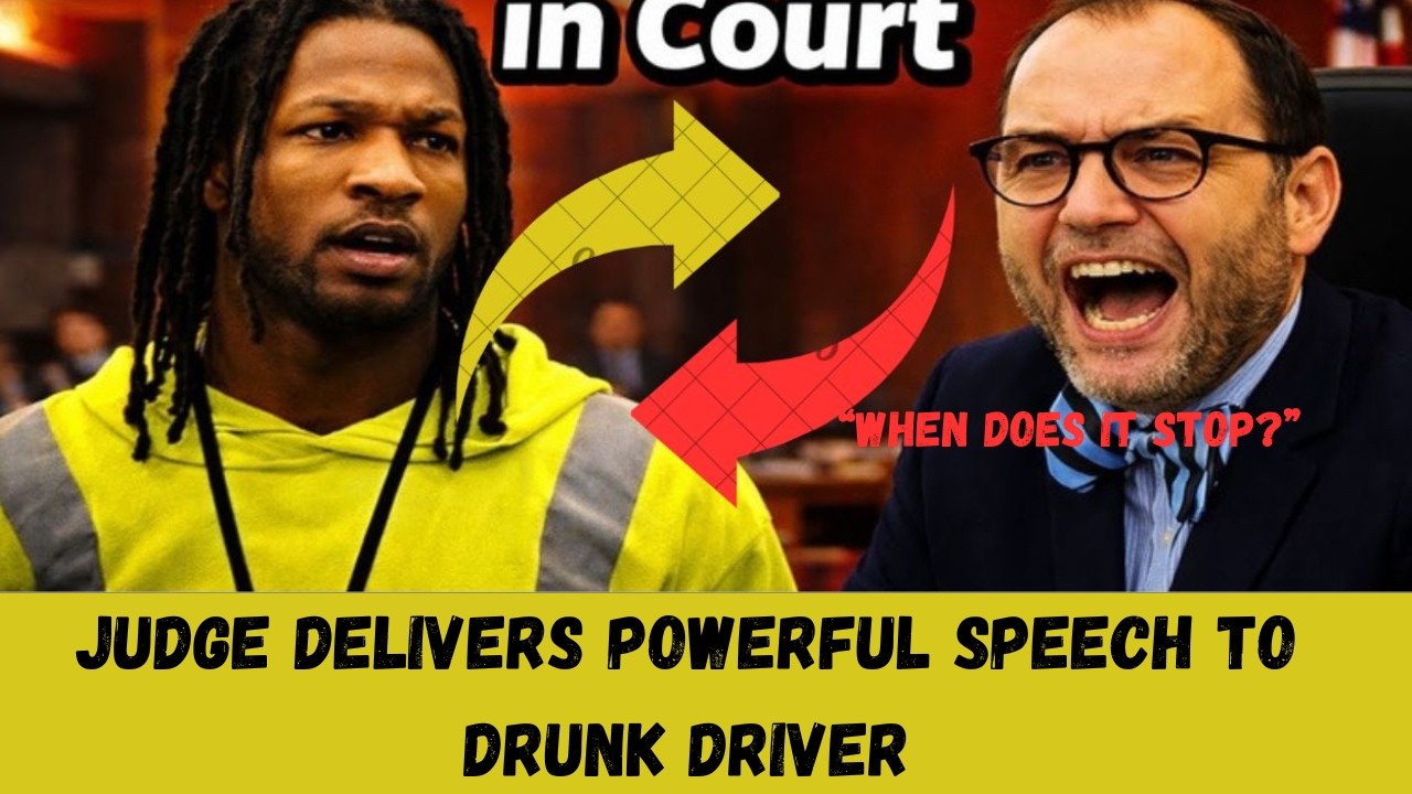 “When Does It Stop?” Judge Delivers Powerful Speech to Drunk Driver ...