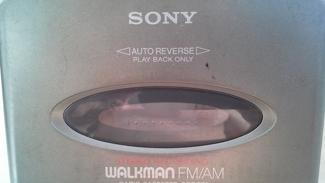 Sony Walkman Radio WM-GX320 AM/FM Cassette-Corder - YouTube