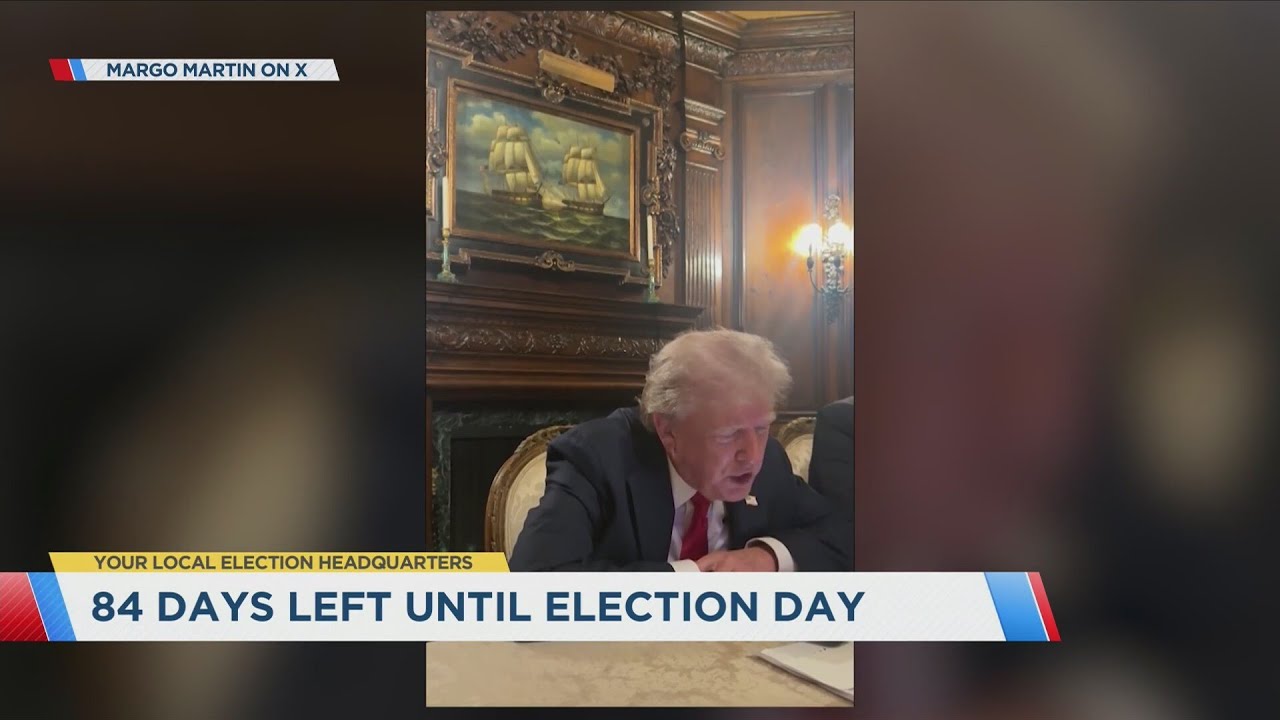 84 Days Left Until Election Day - YouTube