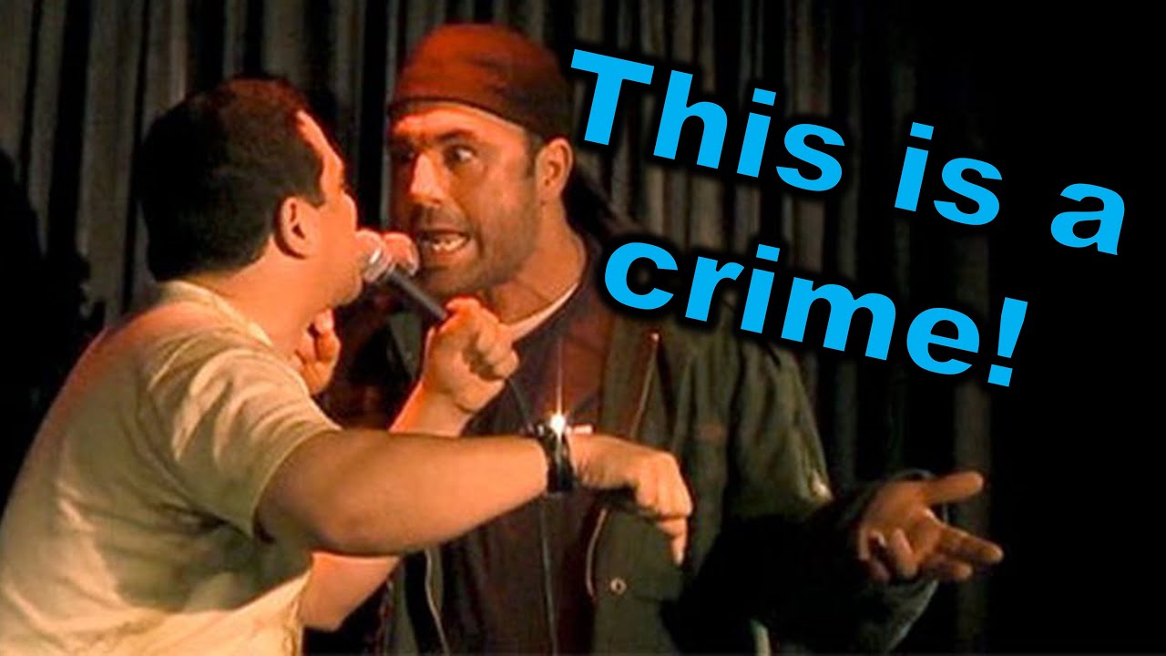Joe Rogan Exposed Carlos Mencia's Joke Theft! - YouTube