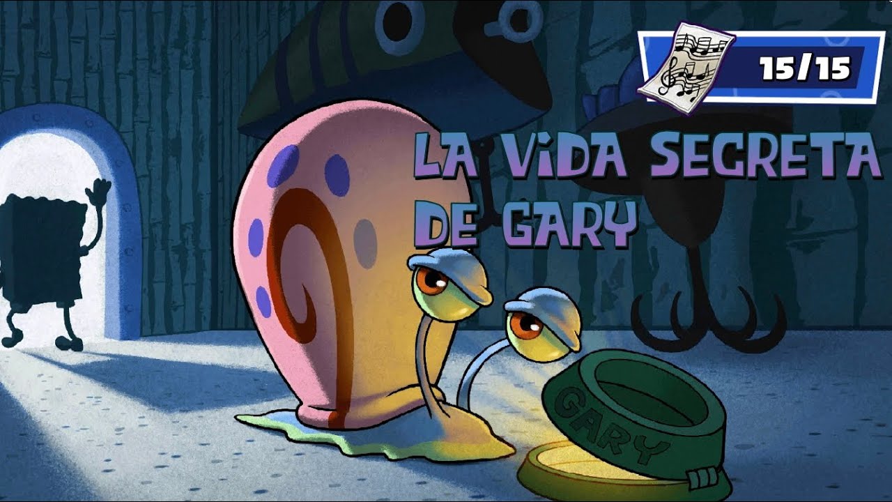 La VIDA secreta de Gary MUNDO completo de #bobesponja en BUSCA de la ...
