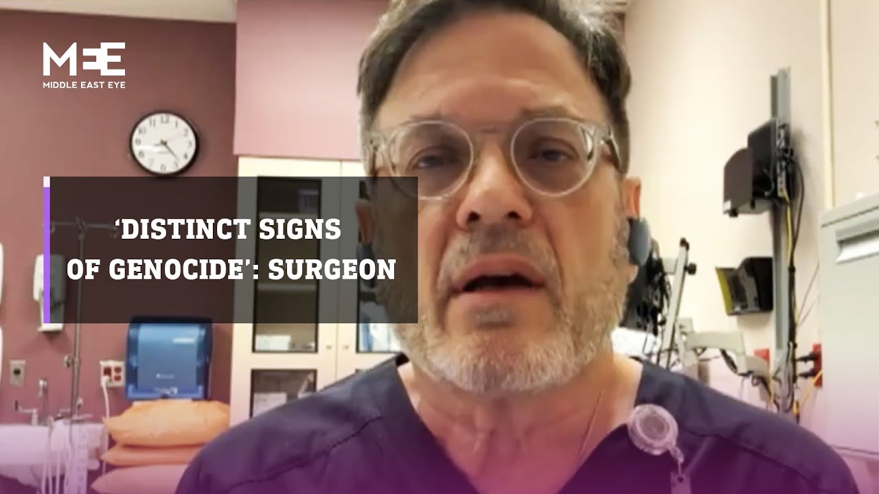 Dr Mark Perlmutter describes finding ‘distinct signs of genocide’ in ...