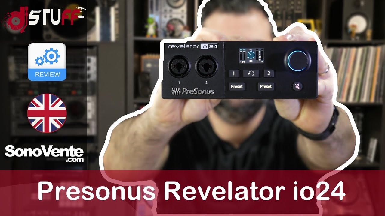 Presonus Revelator io24 easy record and livestream 🇬🇧 - YouTube