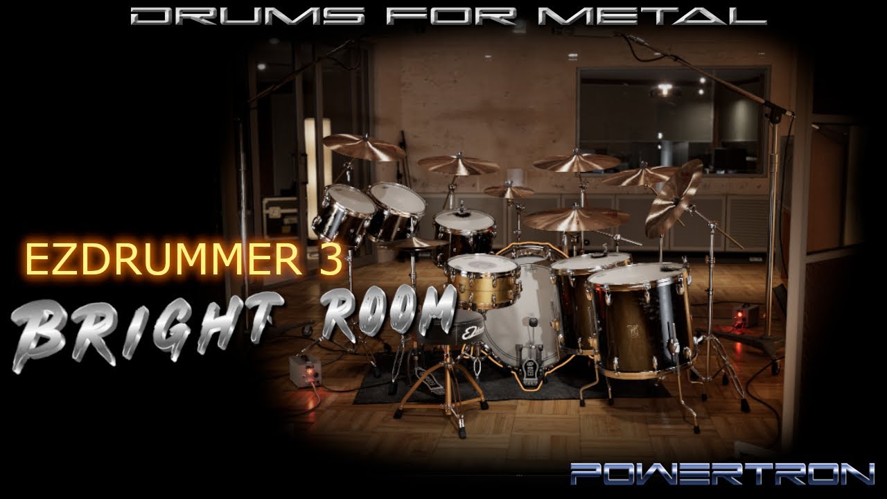 Drum Plugins for Metal...Ezdrummer 3 The Brightroom Drumkit - YouTube