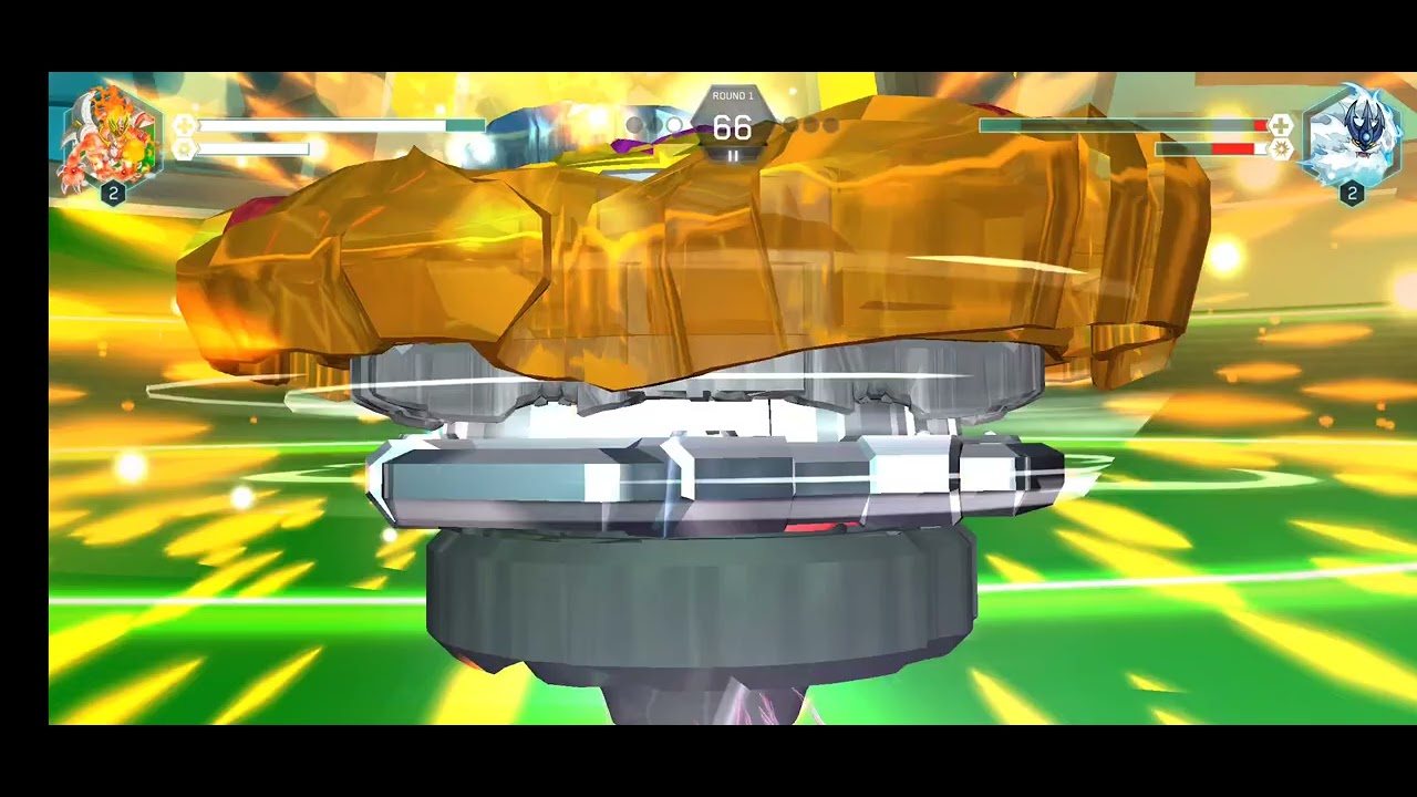 Beyblade burst Quadstrike app Flame Pandora Everlasting P8 vs Hydra ...