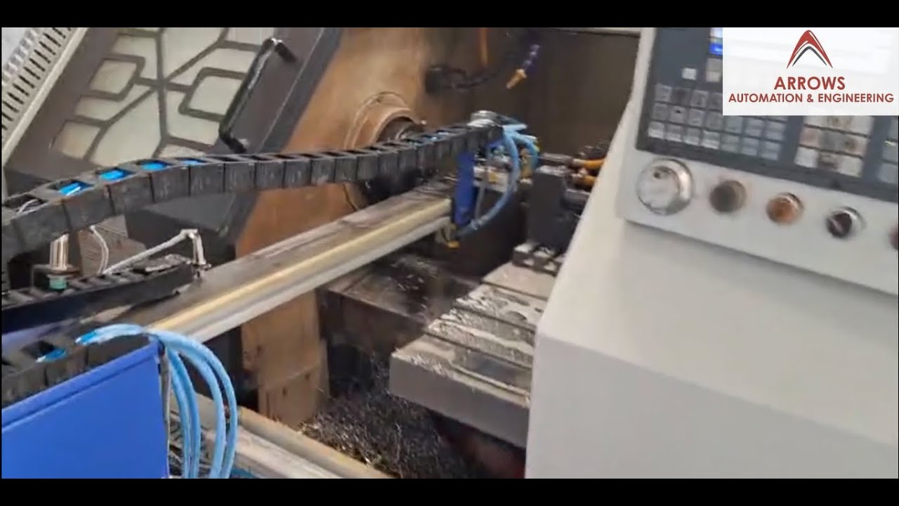 CNC AUTOLOADER BY ARROWS AUTOMATION & ENGG. 9004746604/8879877388 - YouTube