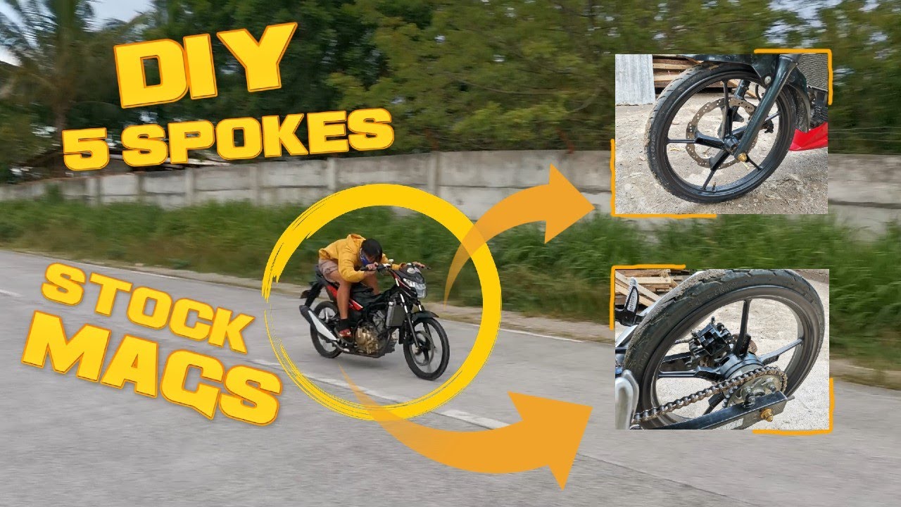 DIY 5 SPOKES STOCK MAGS | RAIDER 150 FI | MATIBAY BA TALAGA? - YouTube