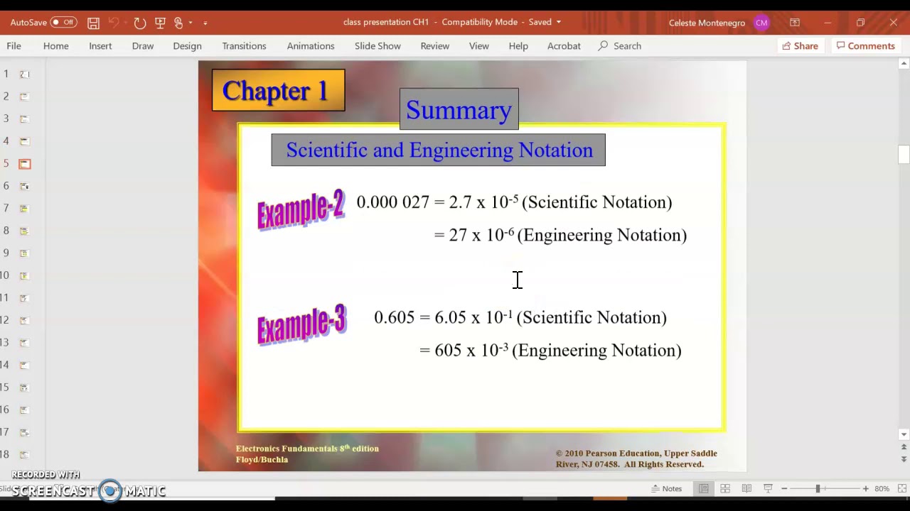 ch1-scientific and engineering notation units - YouTube