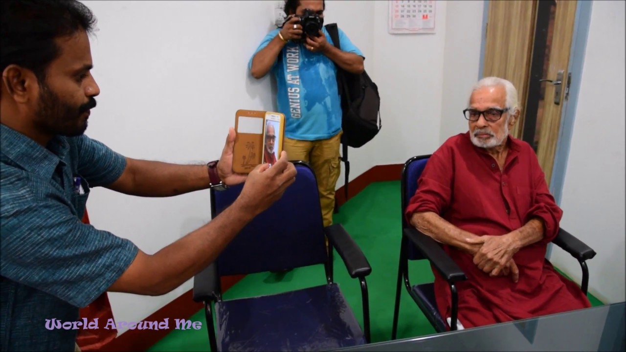 Artist Namboothiri At Kerala Lalithakala Academy - YouTube