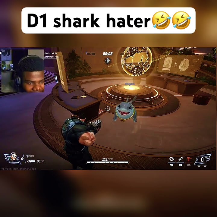 D1 shark hater🤣🤣 #fypシ゚ #clips #memes #funny #gaming #shorts #games #ma ...