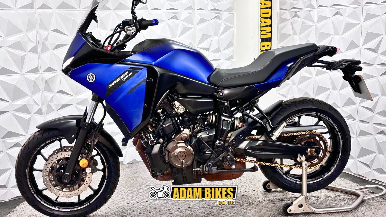 2021 Yamaha MT07 Tracer | WWW.ADAMBIKES.CO.UK - YouTube