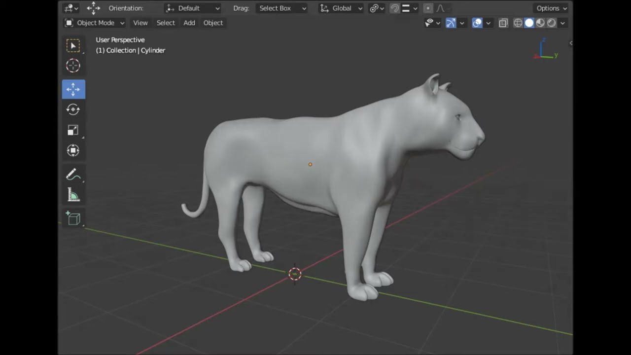 Creating a Tiger in Blender 2.92 PART 2 - YouTube
