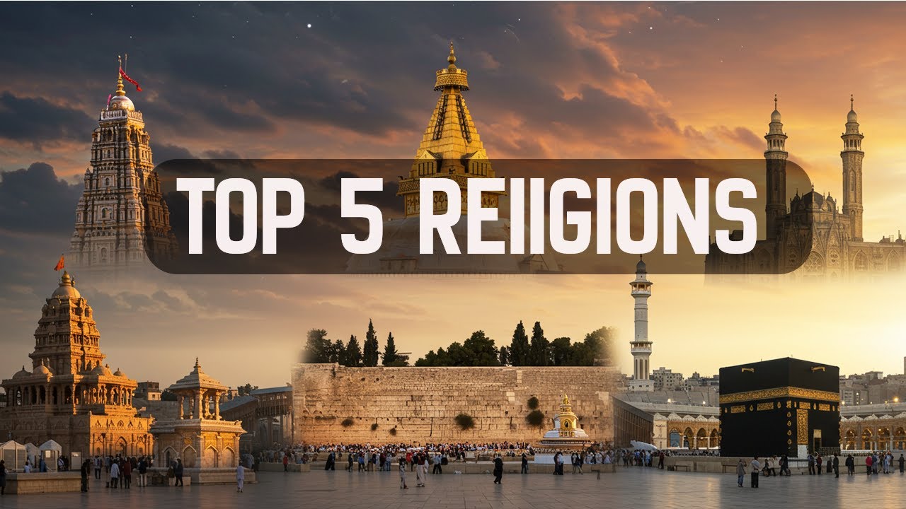 The Five Major World Religions | Hinduism, Judaism, Buddhism ...