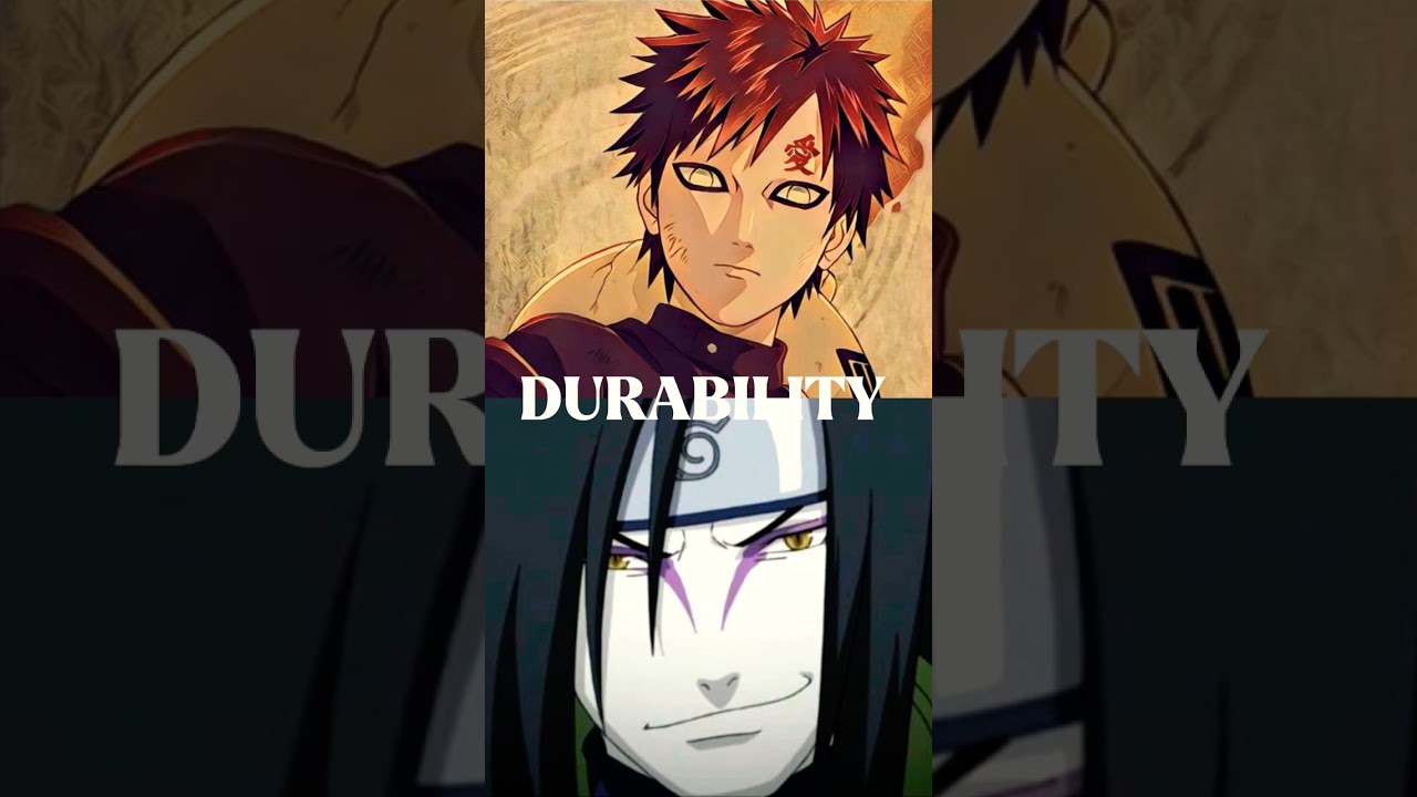 Gaara (Prime) vs Orochimaru (Prime) #shorts #anime #naruto #gaara # ...