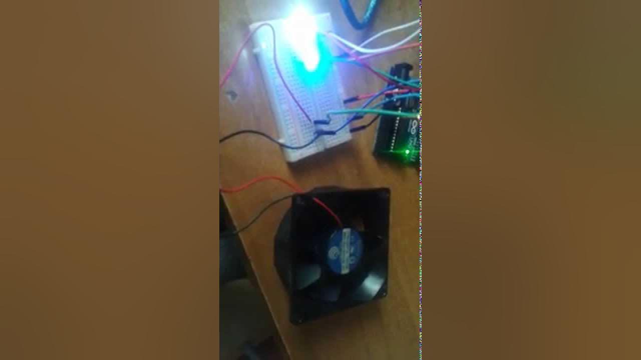 Comandare ventola con arduino - YouTube