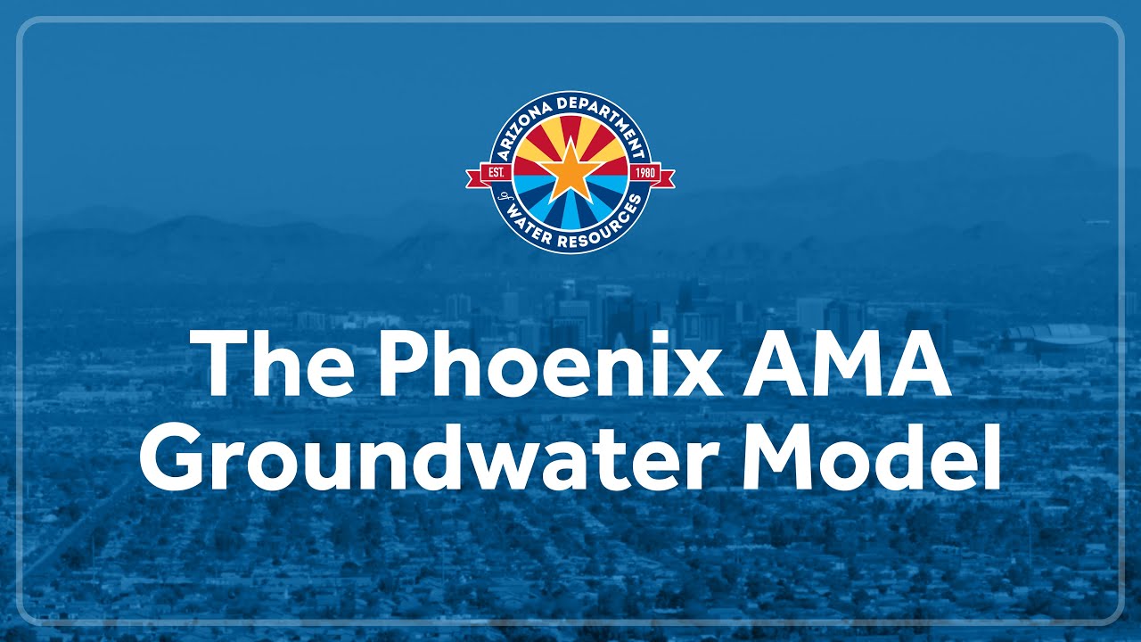 ADWR Hydrology - The Phoenix AMA Groundwater Model - YouTube