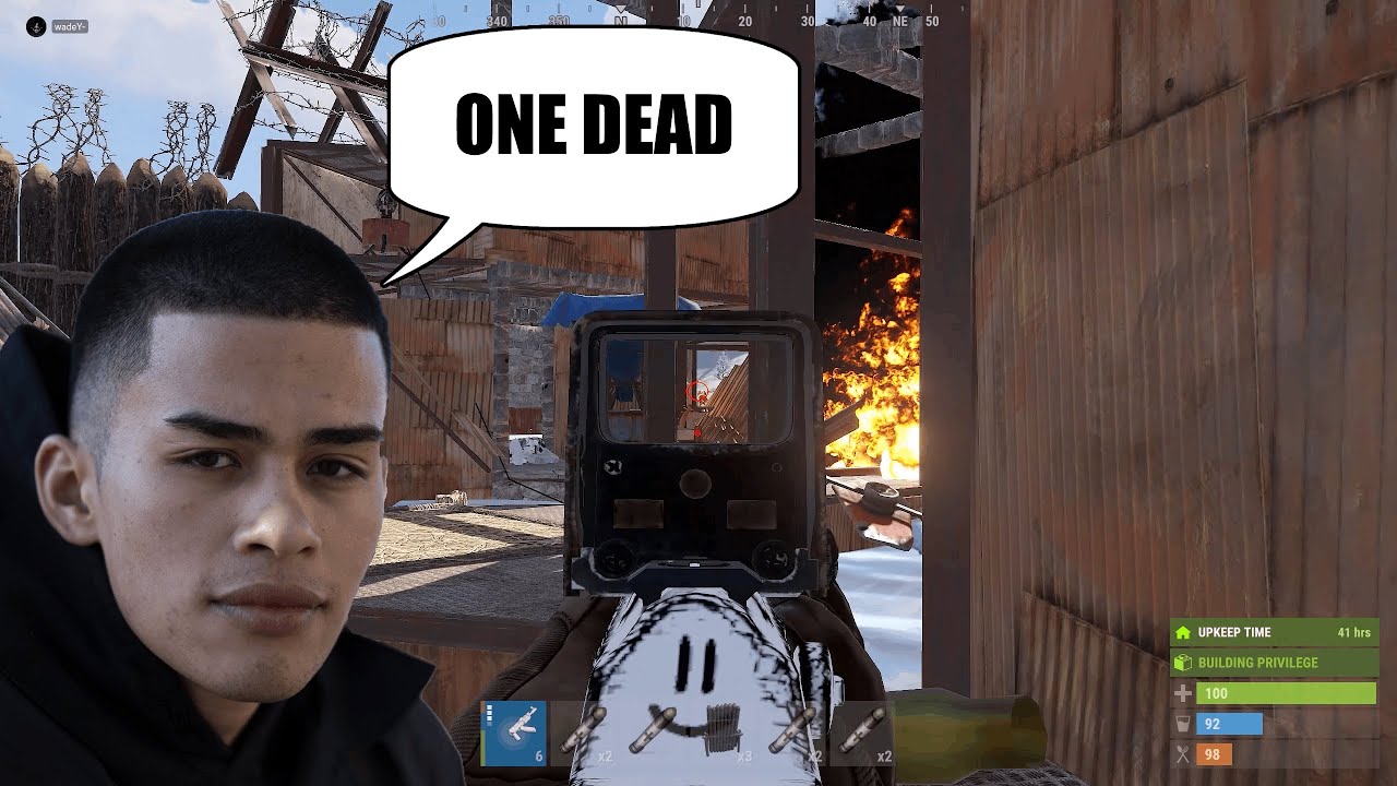 Defending my base against the matrix featuring Sneako - RUST RAID ...