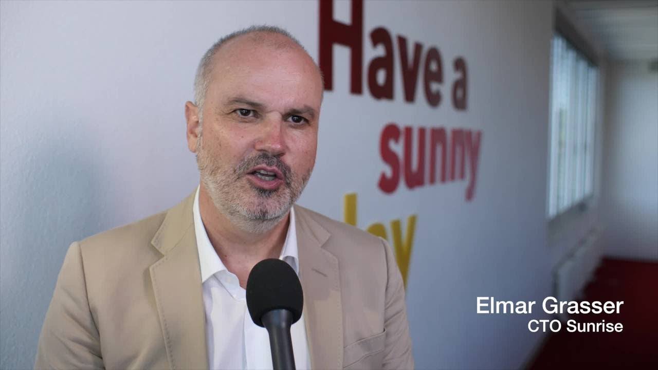 Sunrise - Interview Elmar Grasser, CTO - Sunrise 5G Update EN - YouTube