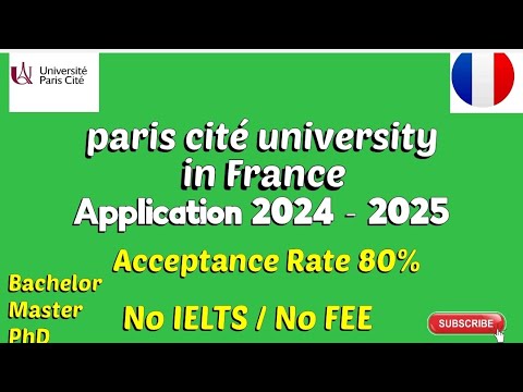 How to Apply in Paris Cite University in France | Complete Application ...