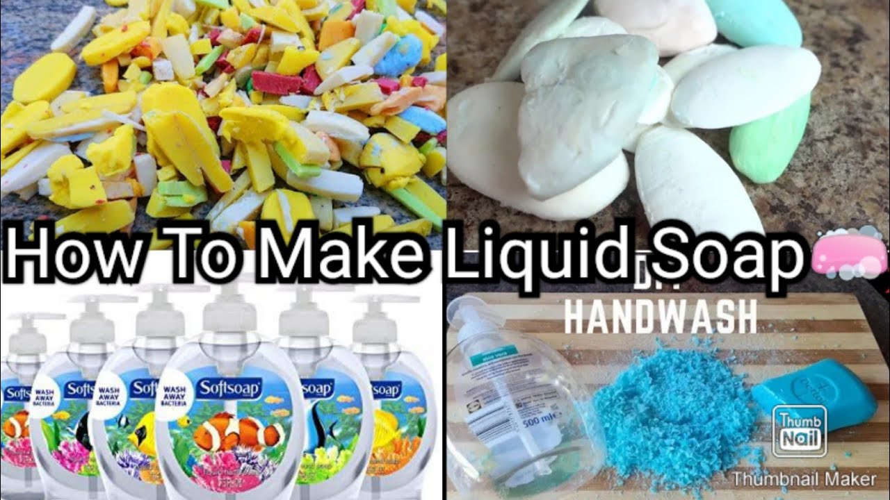 Easy Homemade Hand wash | Liquid Soap With Just 1 Thing🤑| Leftover Soap ...
