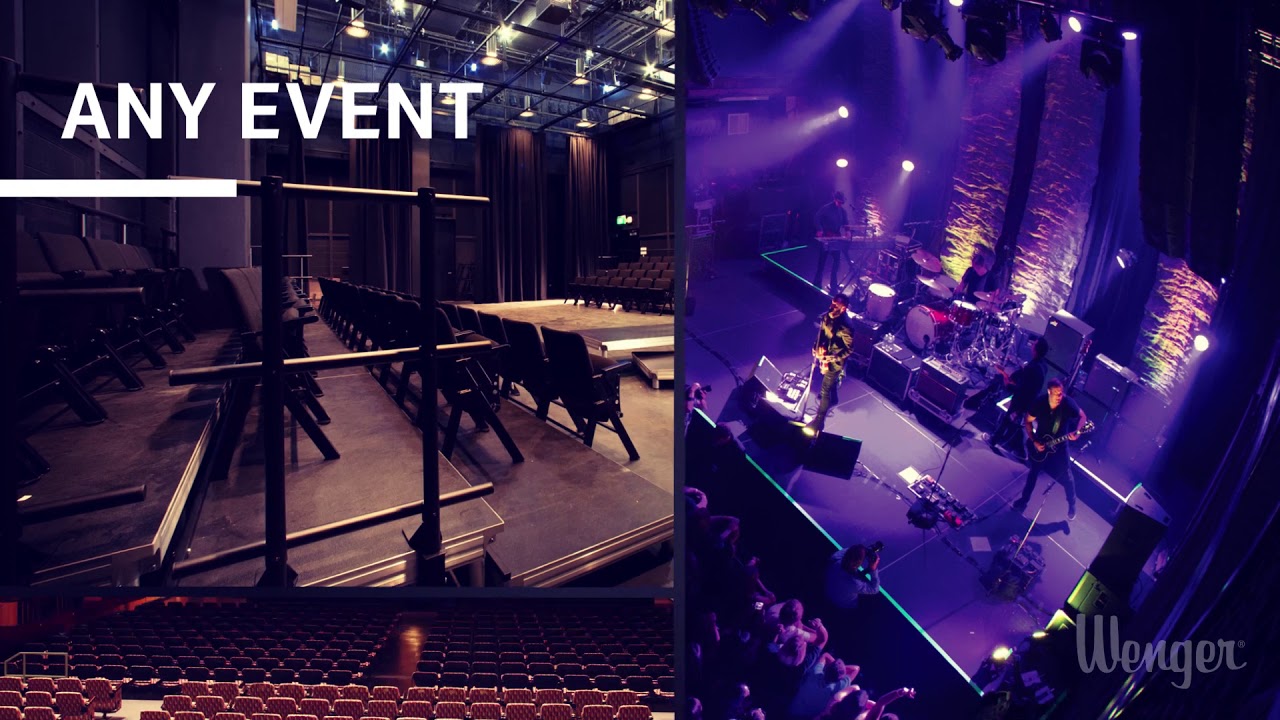 StageTek® Staging System from Wenger - YouTube