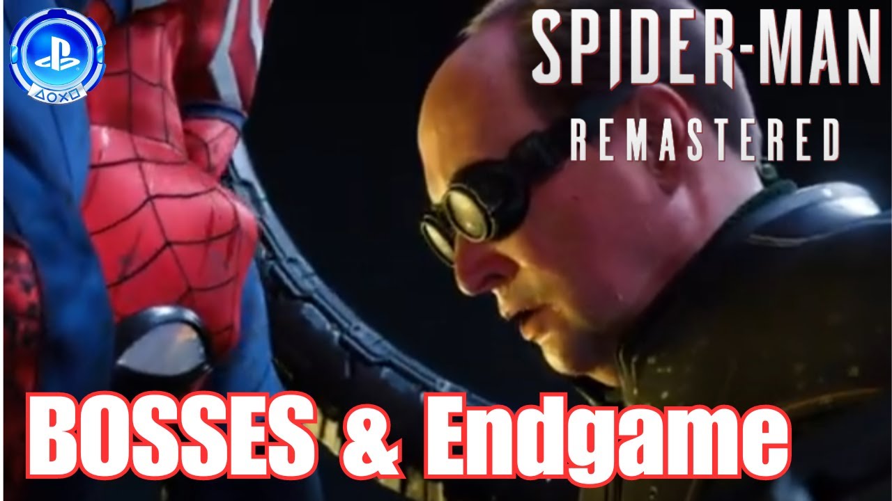 Spider-Man Remastered - Bosses Cutscenes - Bosses Fights - Endgame ...