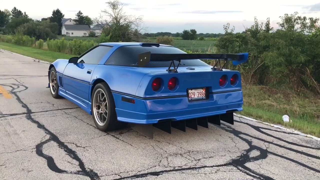 600 Hp C4 Corvette Launch 383 Stroker - YouTube