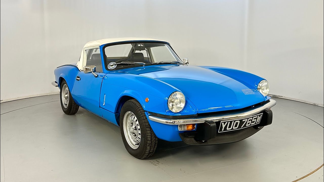 Triumph Spitfire 1500 - Fantastic condition - YouTube