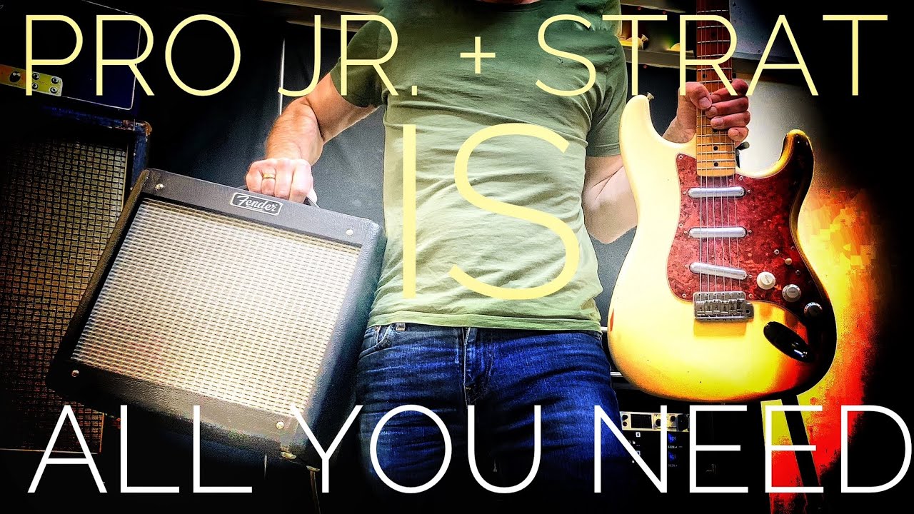 Fender Pro Junior with Strat is ALL YOU NEED - YouTube