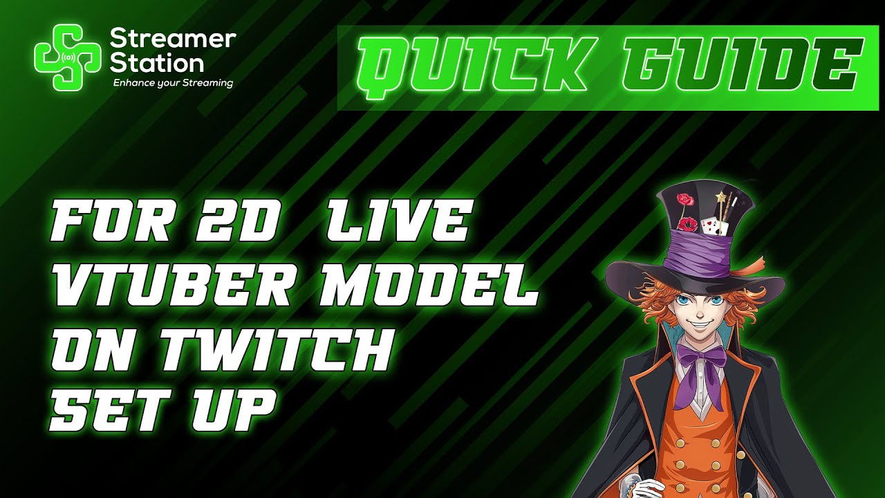 How to Add a 2D Live VTuber Model on Twitch: |STEP BY STEP TUTORIAL ...