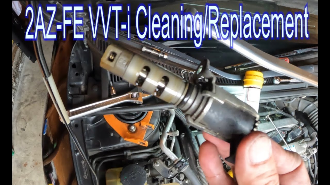 2 AZ-FE VVT-i Valve Sensor/Replacement/Cleaning - YouTube