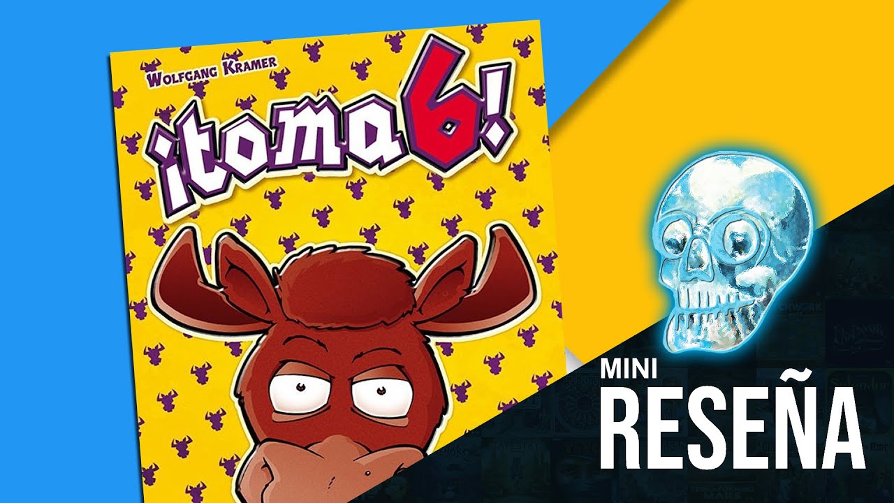 TOMA 6 mini reseña y COMO JUGAR a este JUEGO DE CARTAS tan PICON - YouTube