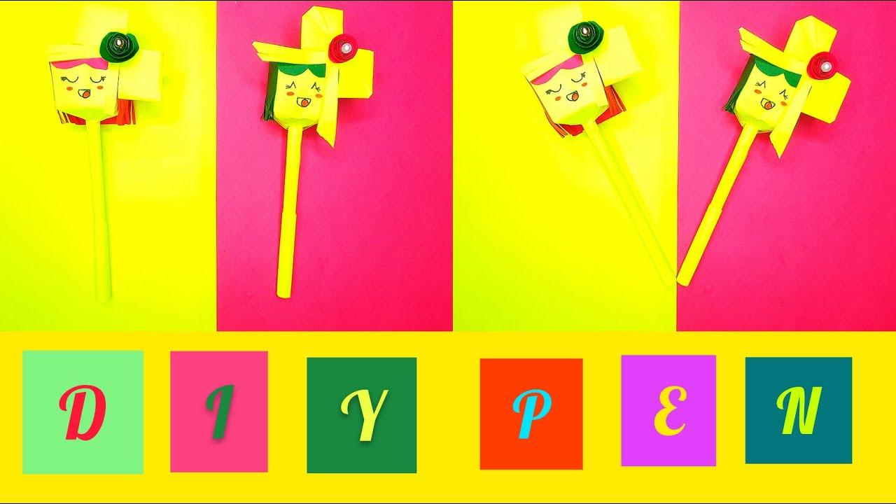 Easy Origami Paper Pen | Paper Craft | Diy Origami craft | Origami ...
