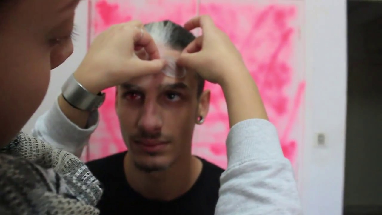 The Terminator Makeup - YouTube