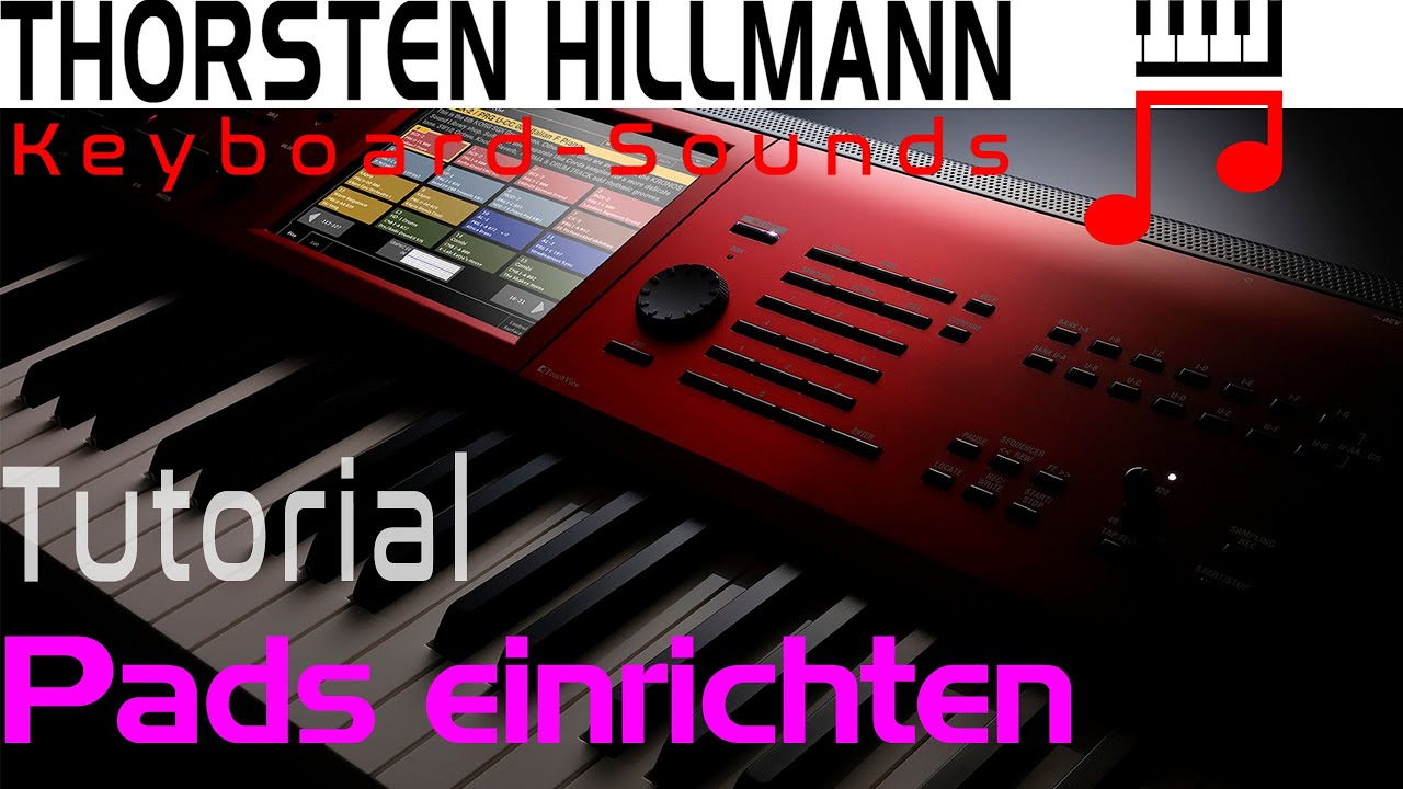Einsteiger Tutorial Korg Kronos Pads einrichten - YouTube