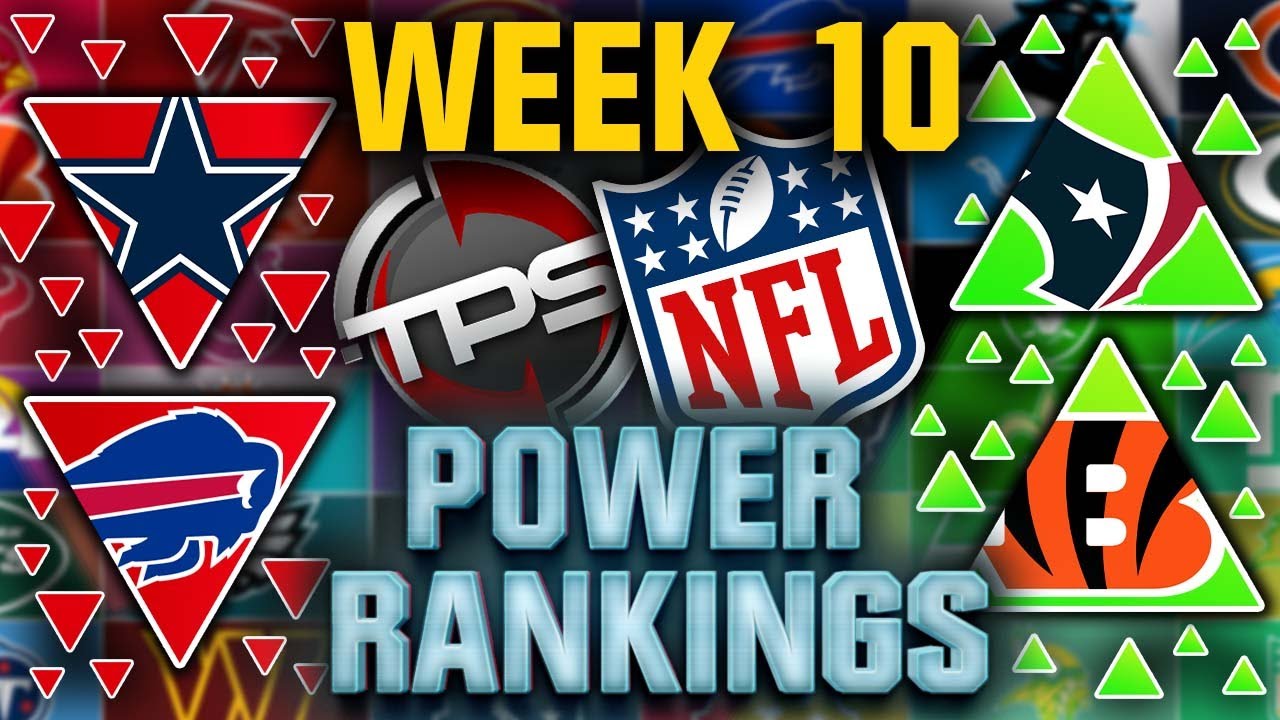 The Official Nfl Week 10 Power Rankings 2023 Dolphins Let Out A
