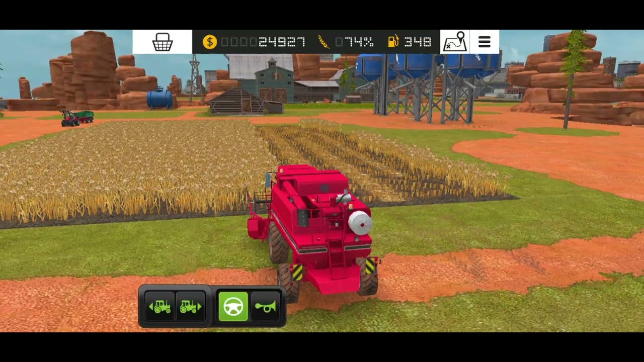 farmer simulator tractor gaming video 🚜 - YouTube