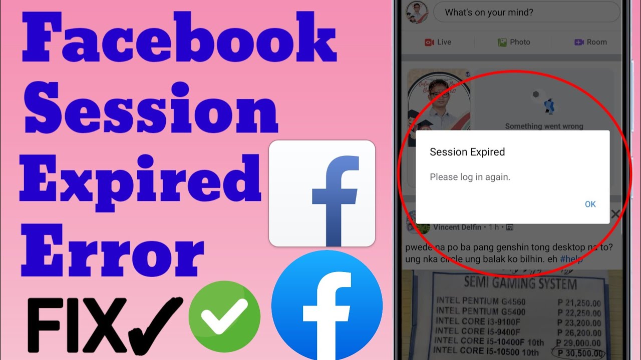 How to Fix Facebook Session Expired Issue 2025 - YouTube