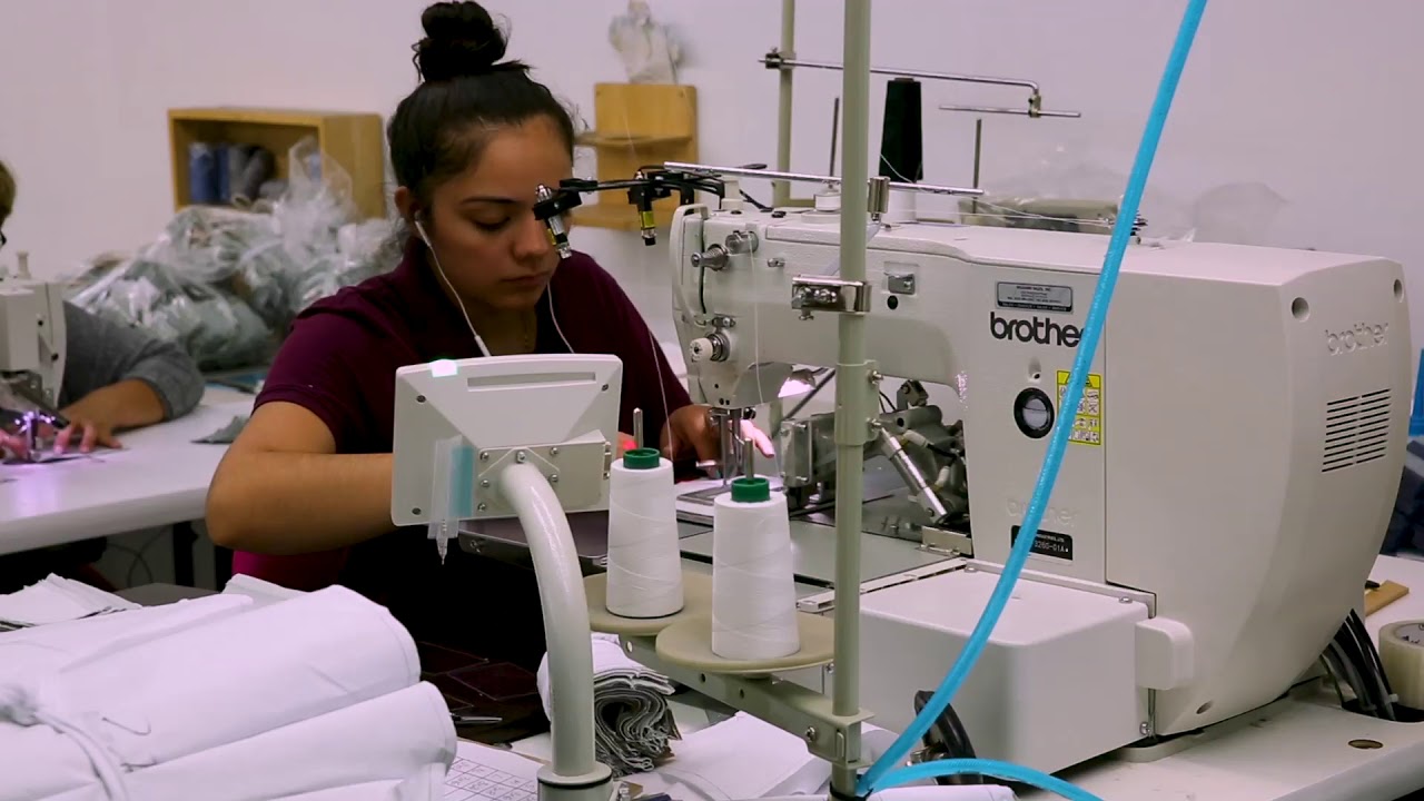 Gil Sewing Corp. USA Made Apparel - YouTube