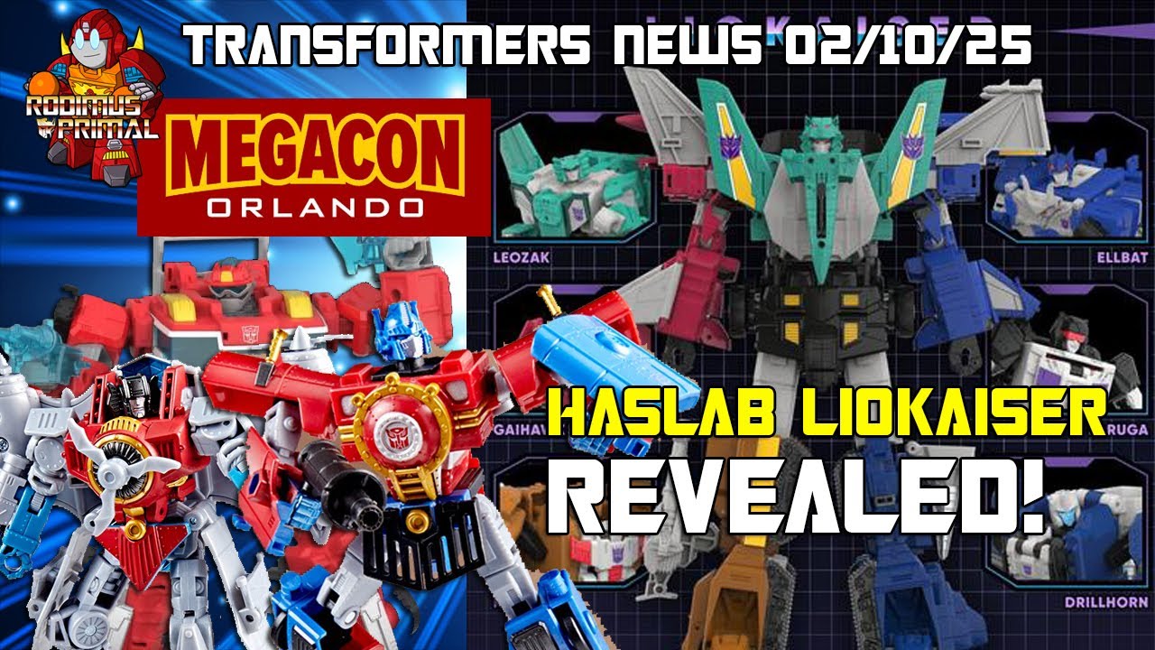 Haslab Liokaiser! Hearts of Steel Optimus Prime & MORE Revealed At Mega ...