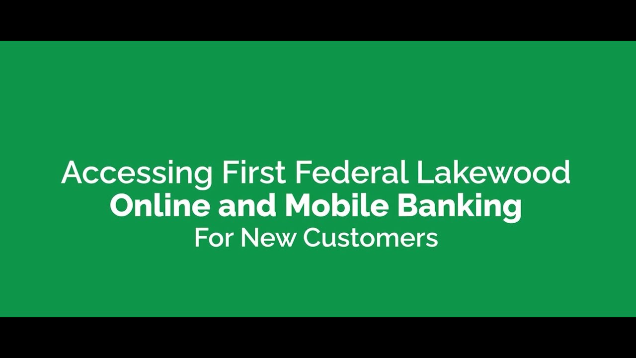 New Customer? Here's How to Log Into Online and Mobile Banking - YouTube