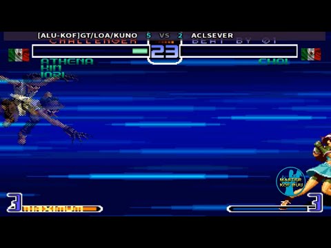 Kof 2002- Enfrentamiento épico Kuno vs Severo #2 - YouTube