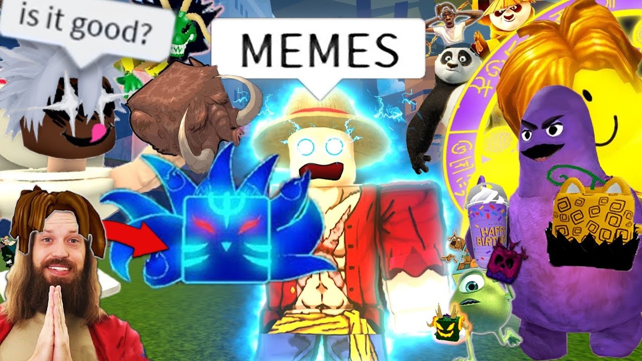ROBLOX Blox Fruits Funny Moments (MEMES) 5 - YouTube